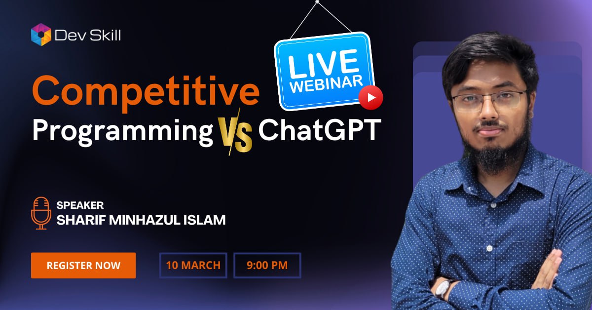 Dev Skill - Competitive programming vs ChatGPT