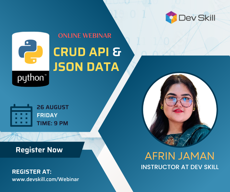 Dev Skill - Python Crud API & Json Data