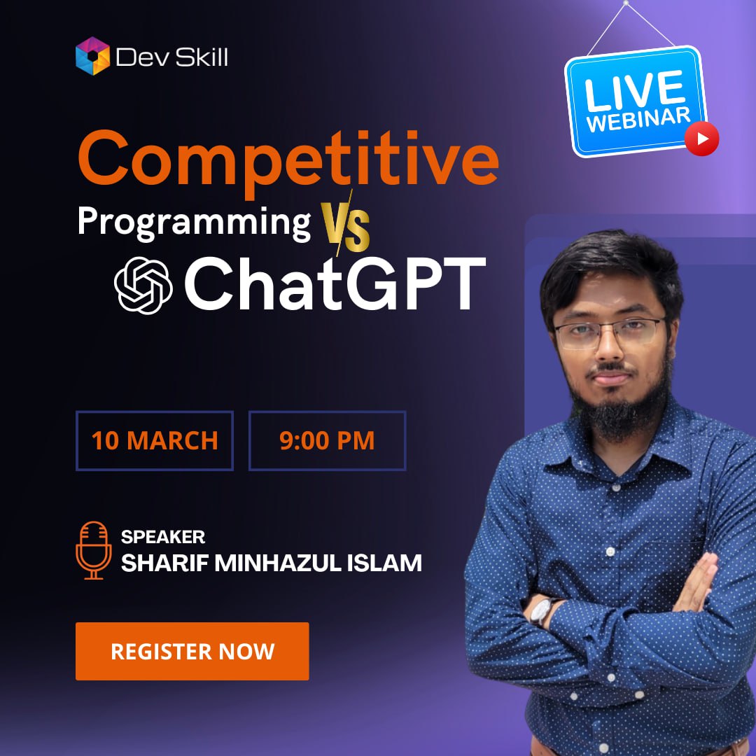Dev Skill - Competitive programming vs ChatGPT